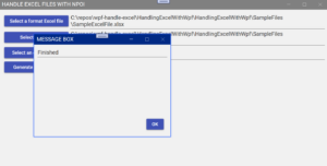 Handling Excel files in C# using NPOI 2.7.1 – LeafWindow